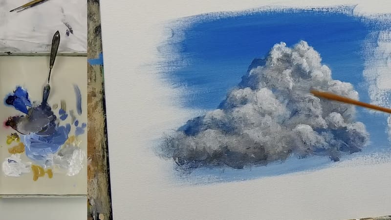 Comment peindre un nuage de manière réaliste